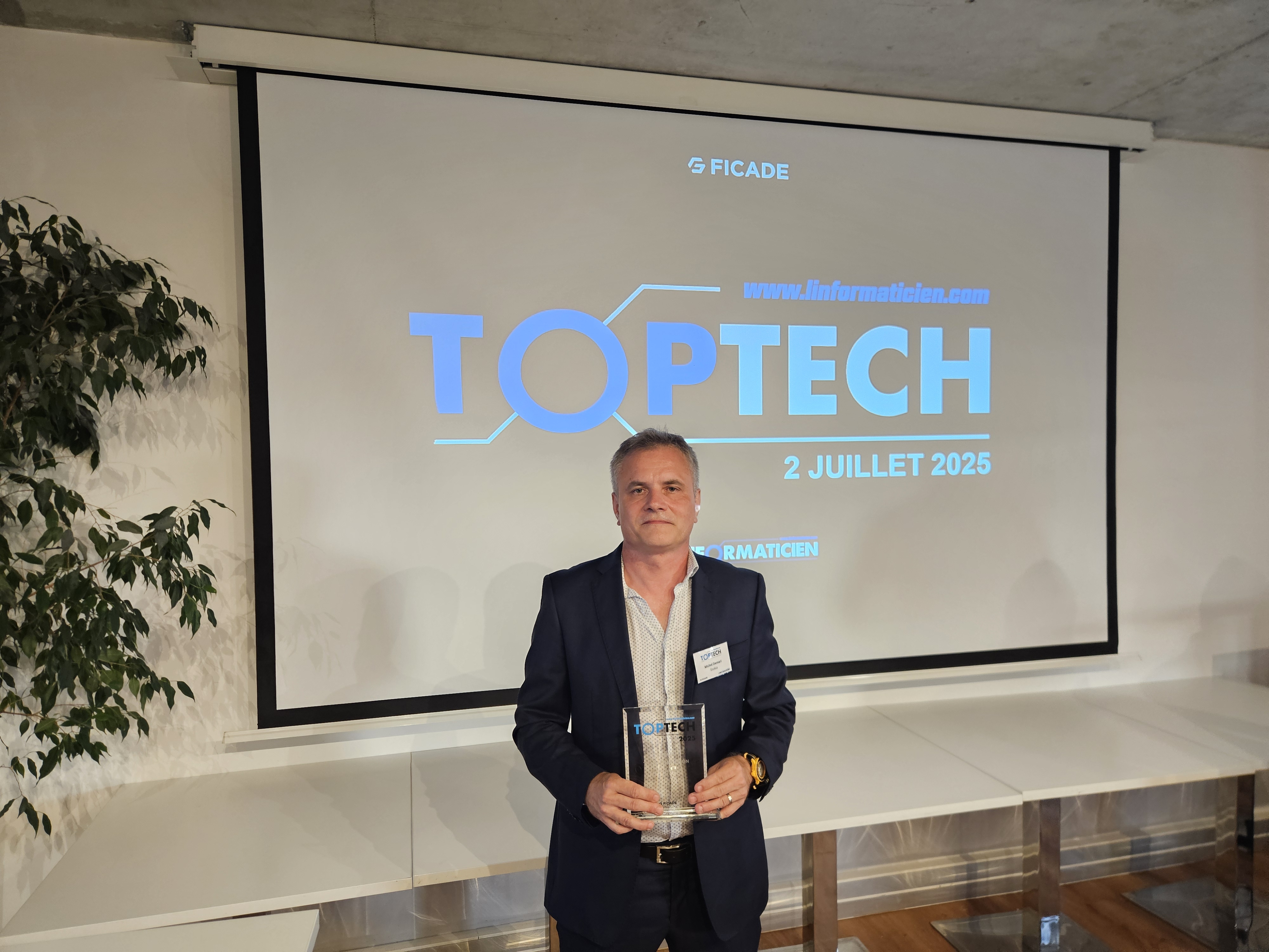 Esokia remporte le prix TopTech 2025 pour l'excellence en cybersécurité